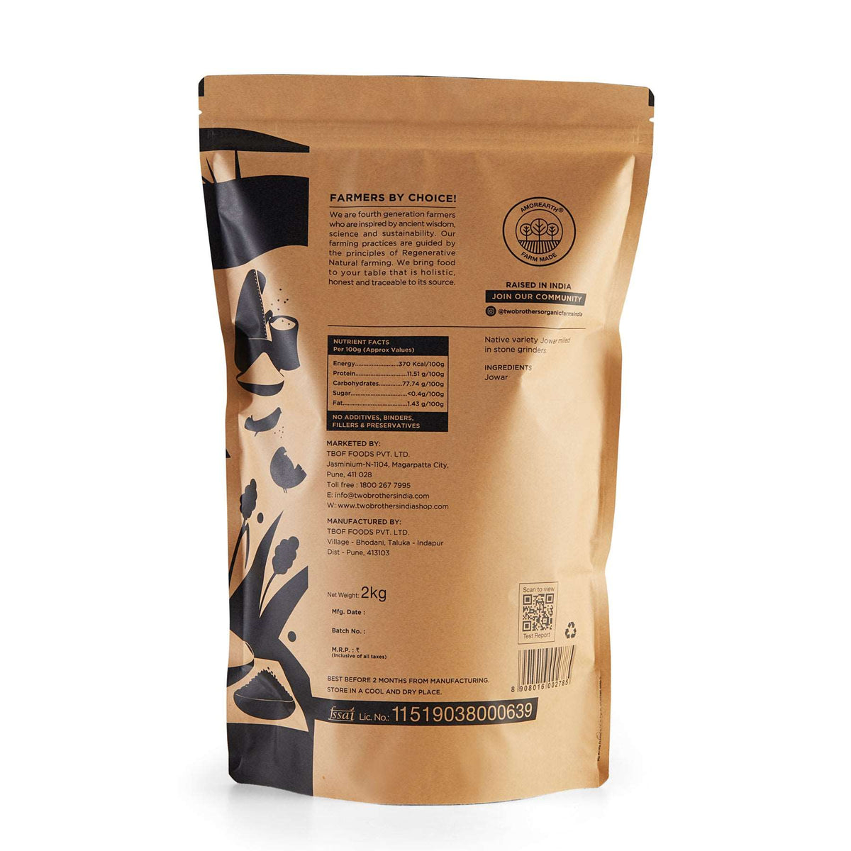 Buy Pure Jowar Atta - Weight Loss Sorghum Atta - Official US Store