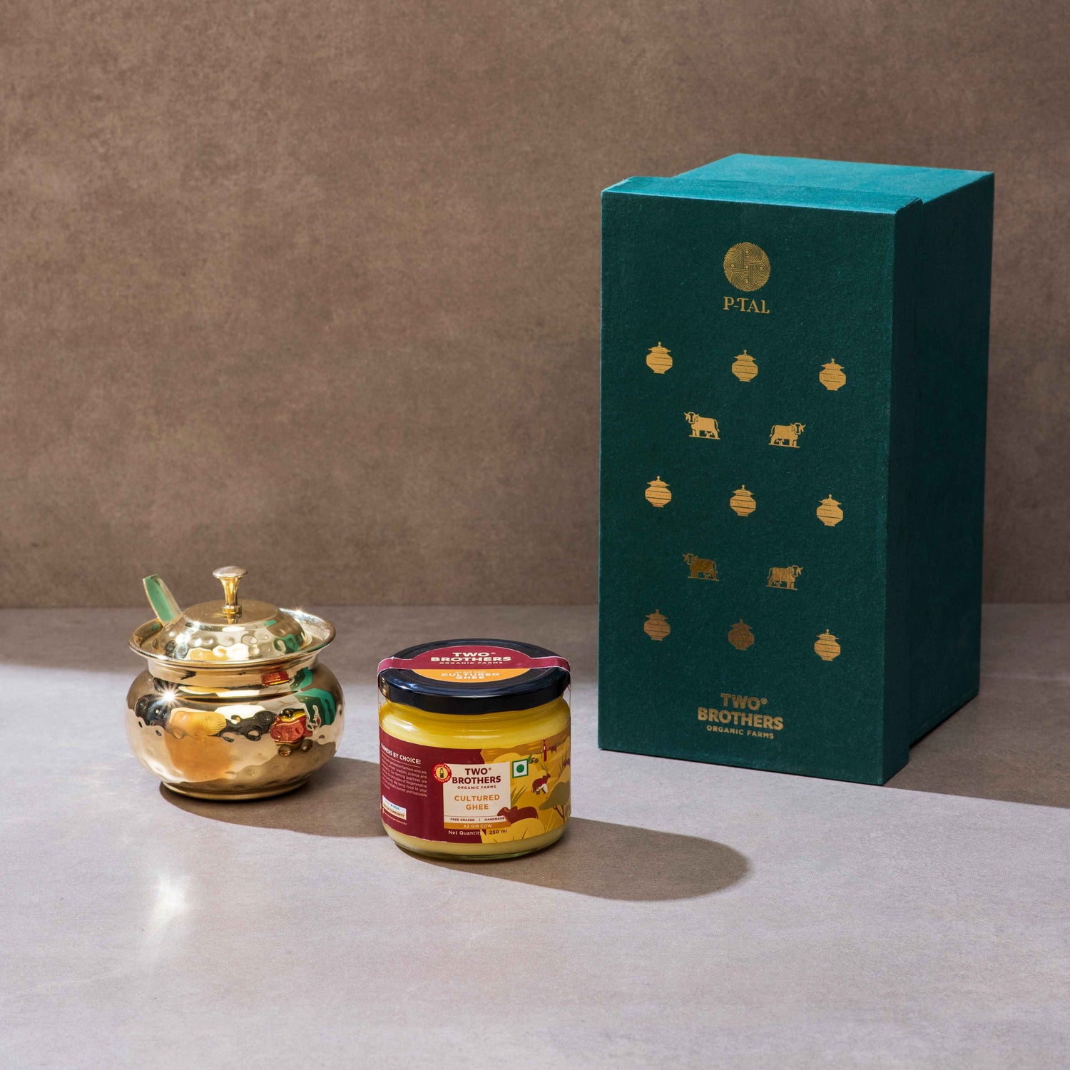 Ghee PBuy Ghee Pot Combo Online – Premium Desi Ghee Setot Gift Box ...
