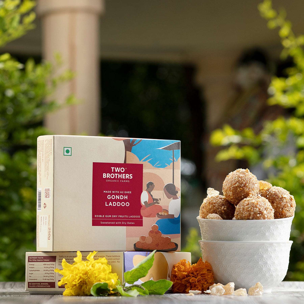 Buy Edible Gum Laddoos Online - Organic Gond Laddoos Official US Store