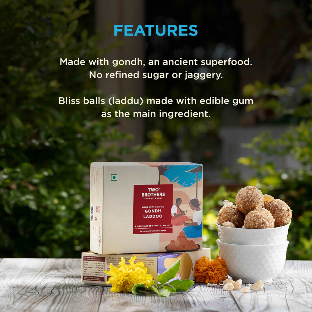 Buy Edible Gum Laddoos Online - Organic Gond Laddoos Official US Store
