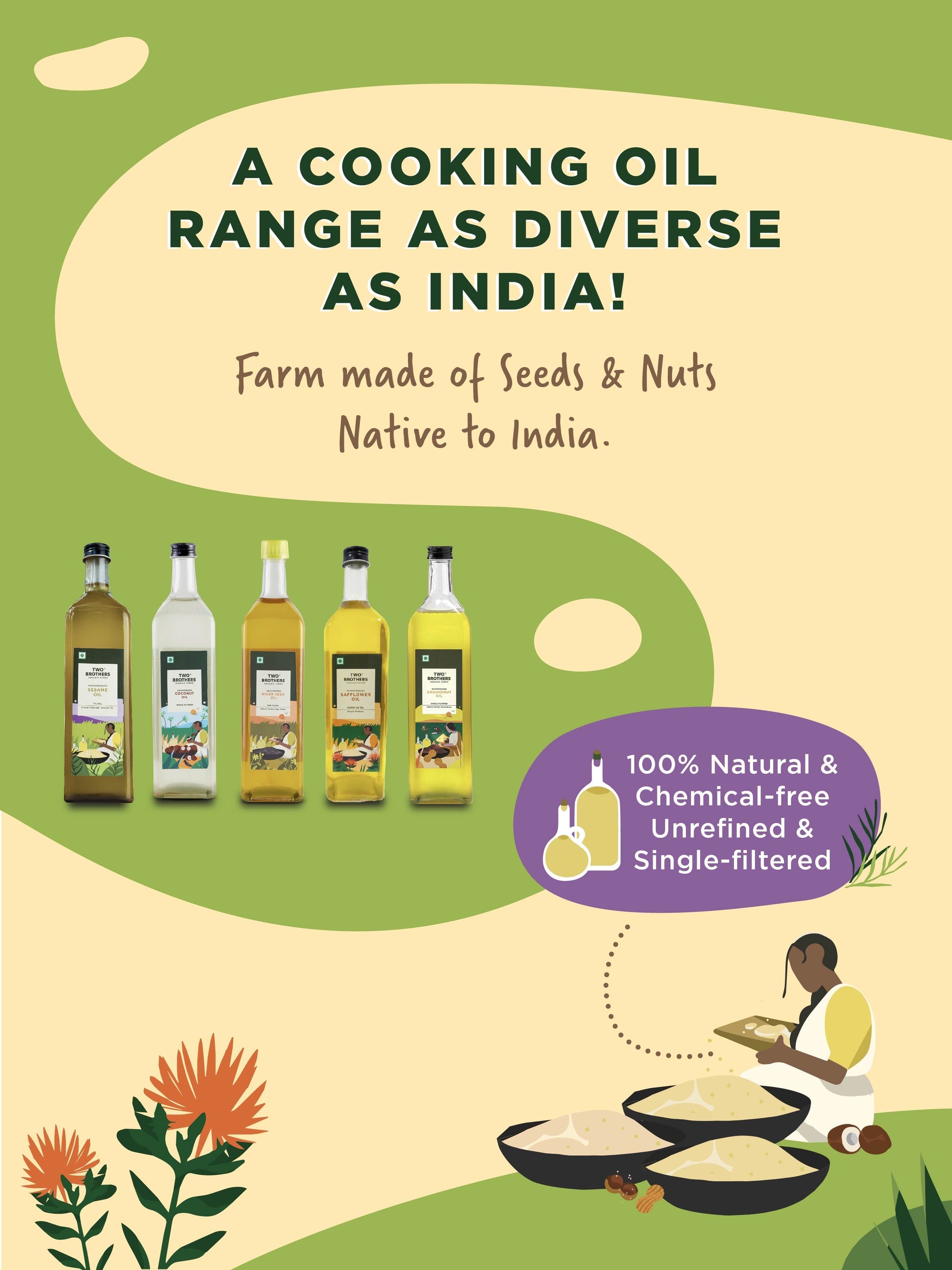 Buy Organic Products Online in USA - Two Brothers Food