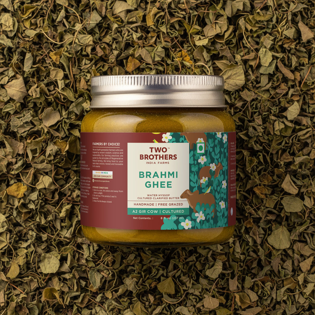 Original Grass Fed Organic Ghee - Lactose Free Ghee – USA Two Brothers ...