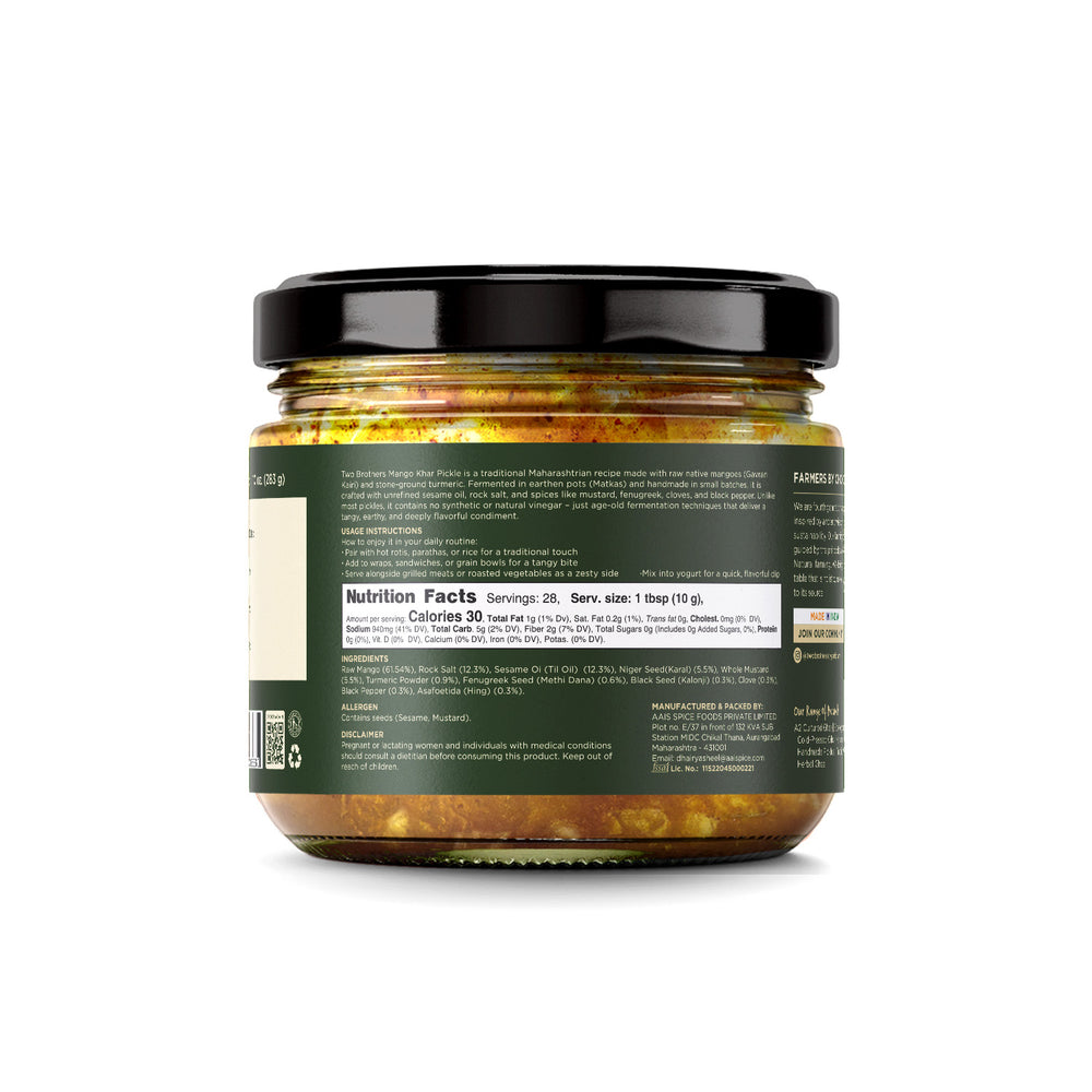 Buy Raw Mango Pickle Online – Two brothers USA – USA Two Brothers Farms