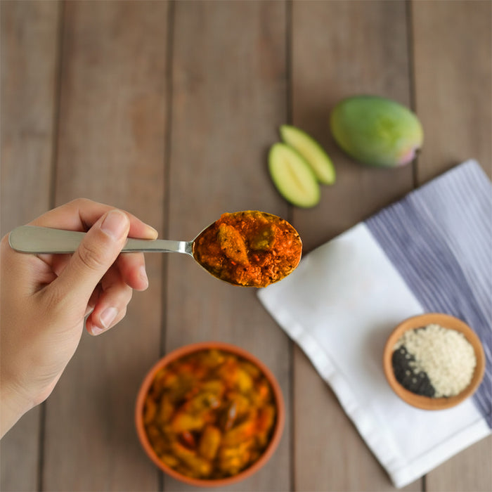 Buy Raw Mango Pickle Online – Two brothers USA – USA Two Brothers Farms